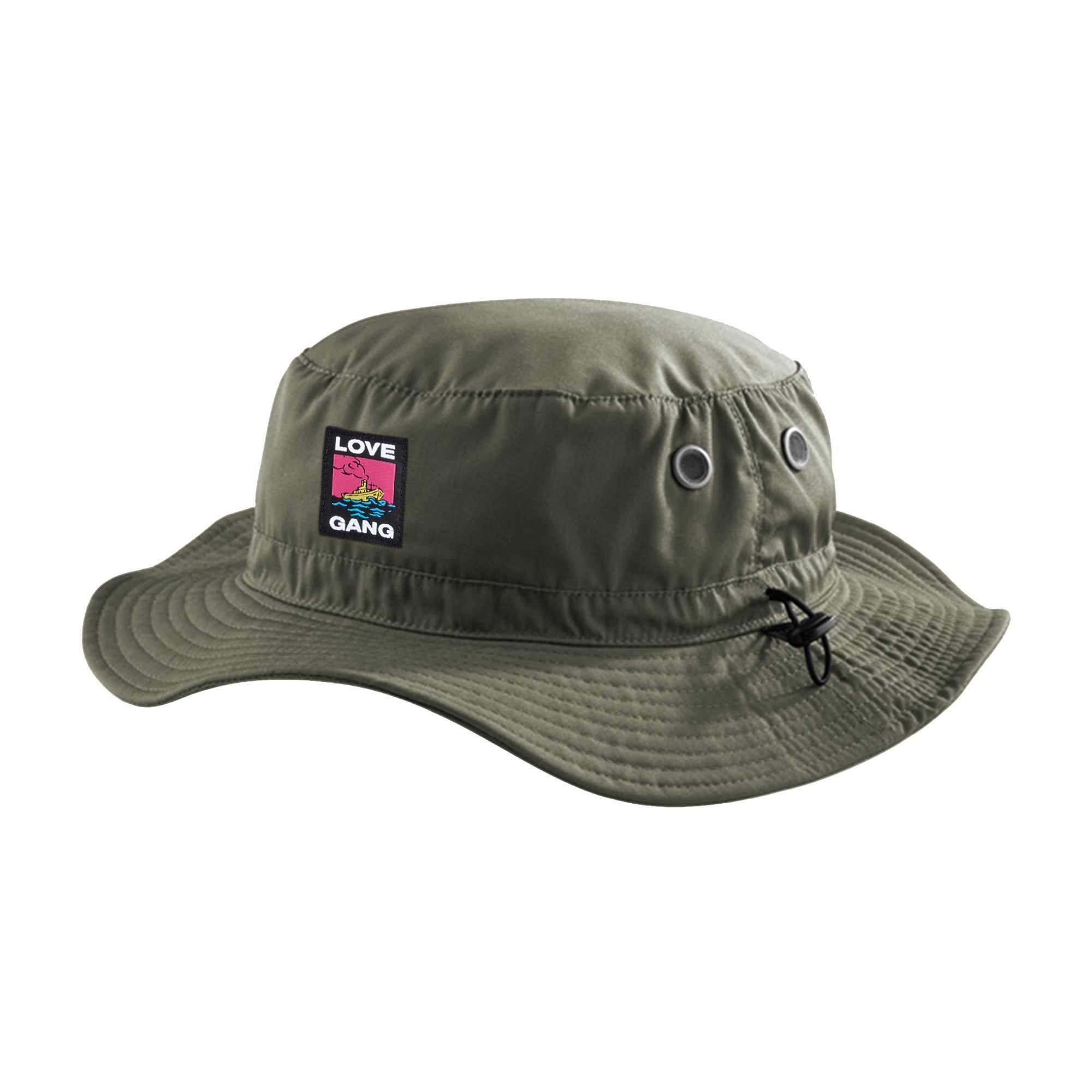 LOVE BOAT - BUCKET HAT (GN) – LOVEGANG BRAND - Shop