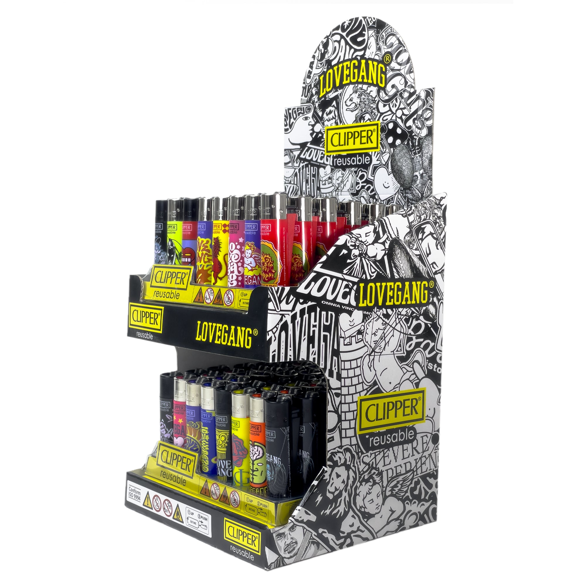 LG X CLIPPER® 3.0 – 96 PCS TOWER (MT) – LOVEGANG BRAND - Shop