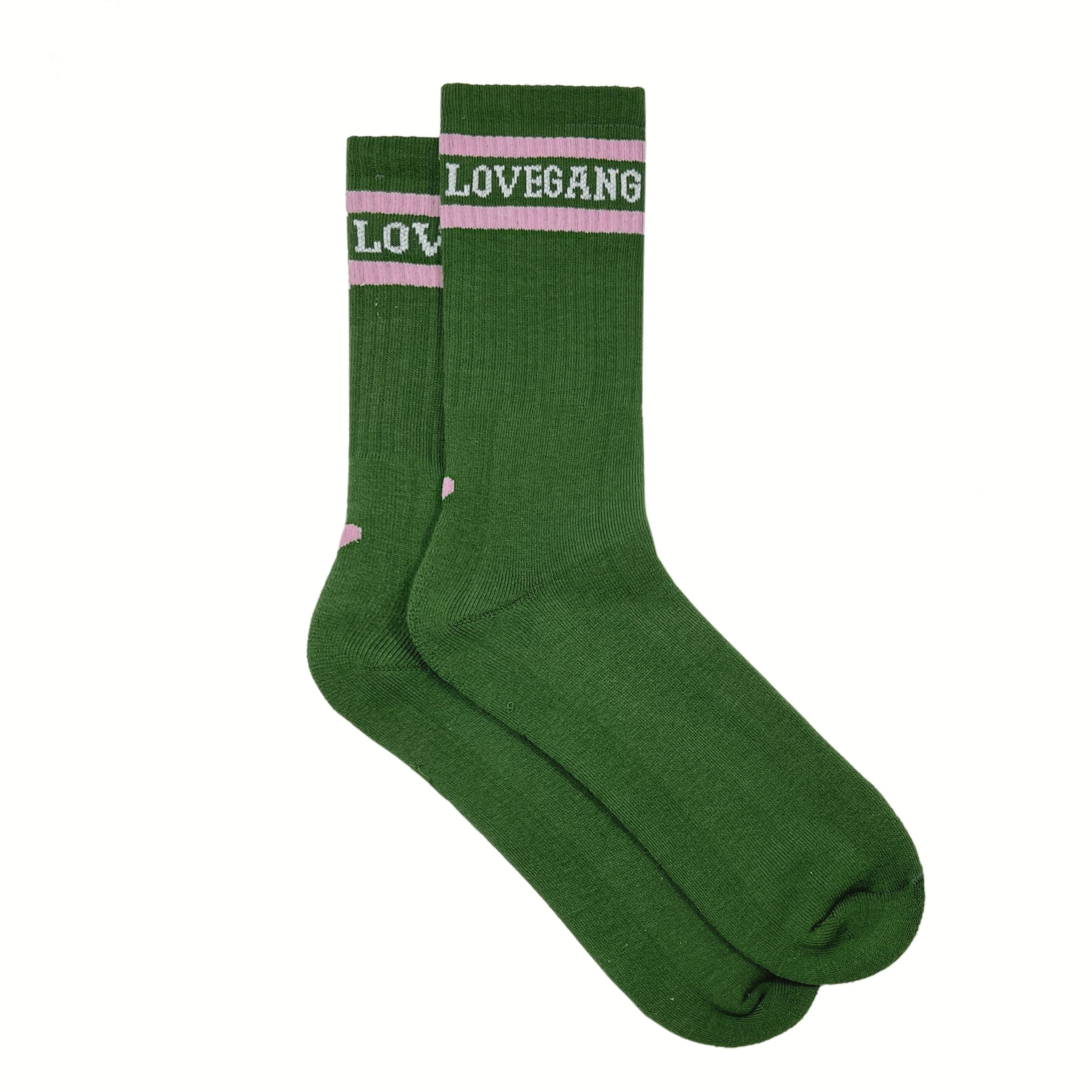 COLLEGE - SOCKS (GN) – LOVEGANG BRAND - Shop